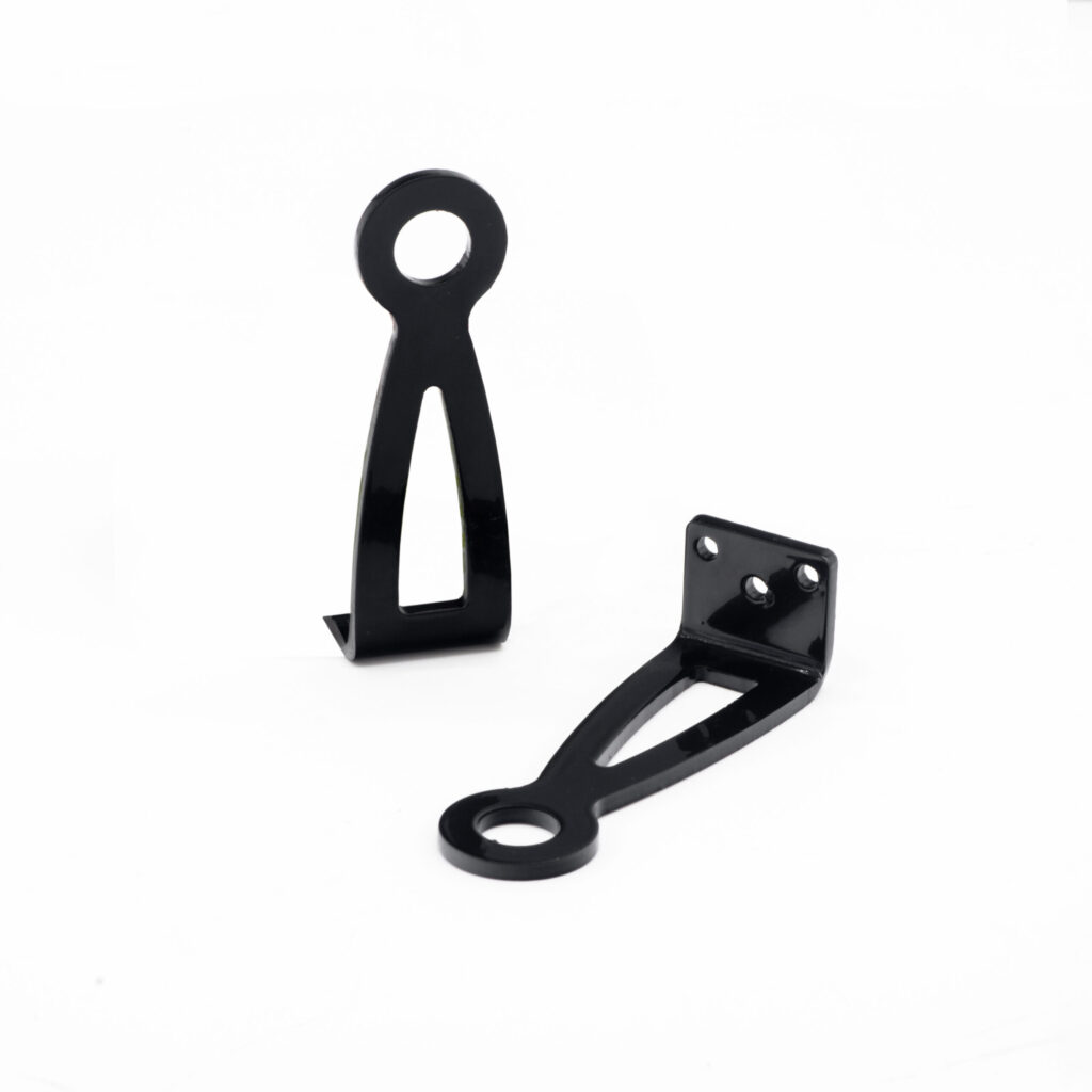 Rear Bolt on Brake Line Brackets, Axle Tube, Pair - Limebug