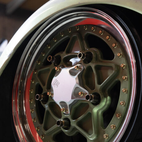 Limebug 17" 6335 3-Piece Split Alloys - Limebug