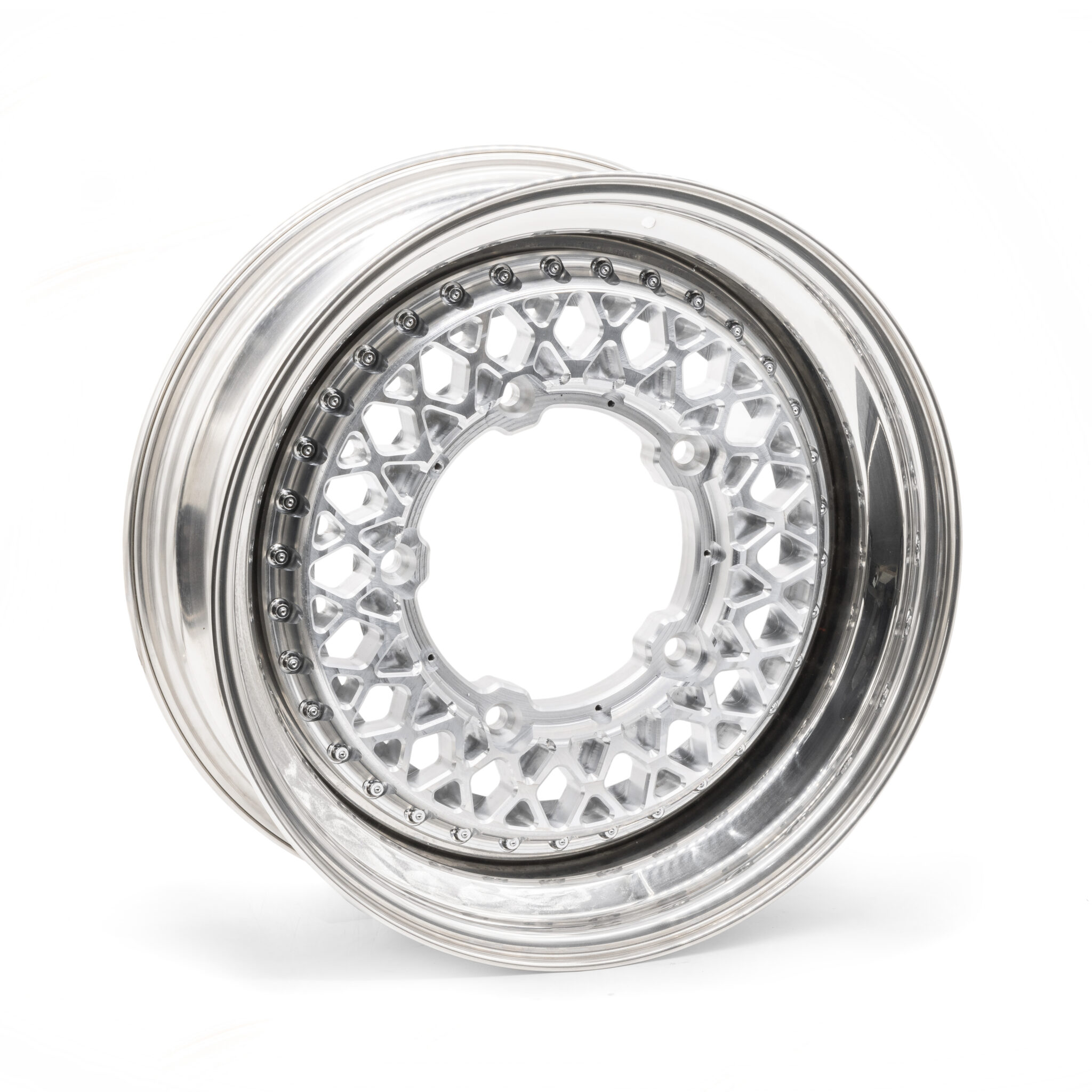 Limebug 17" GA34 3-Piece Split Rim Wheels - Limebug - Classic VW Parts